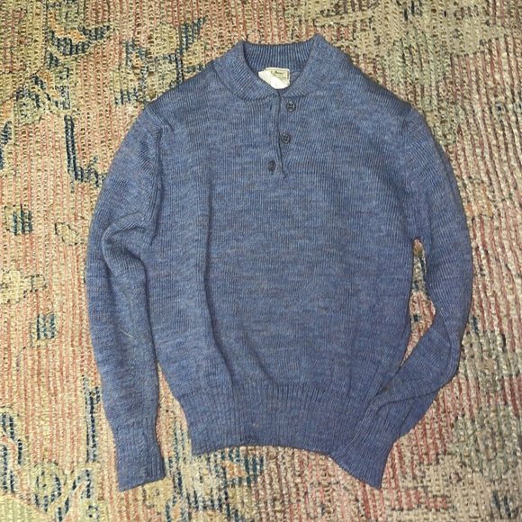 L.L. Bean | Sweaters | Vintage L L Bean Ladies 0 Percent British Wool ...